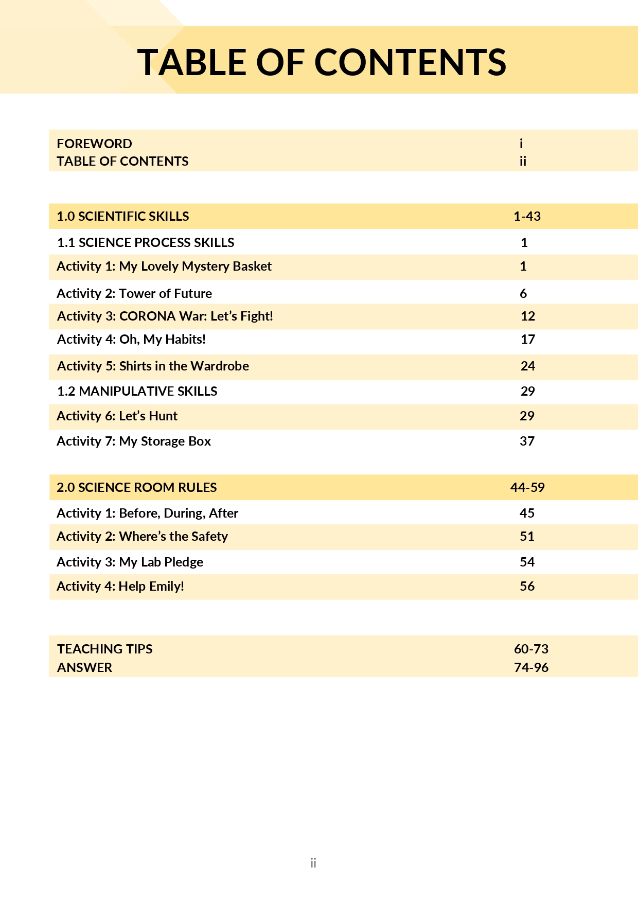 Science Student Activity Book Year 3A » SPARKS Education PLT
