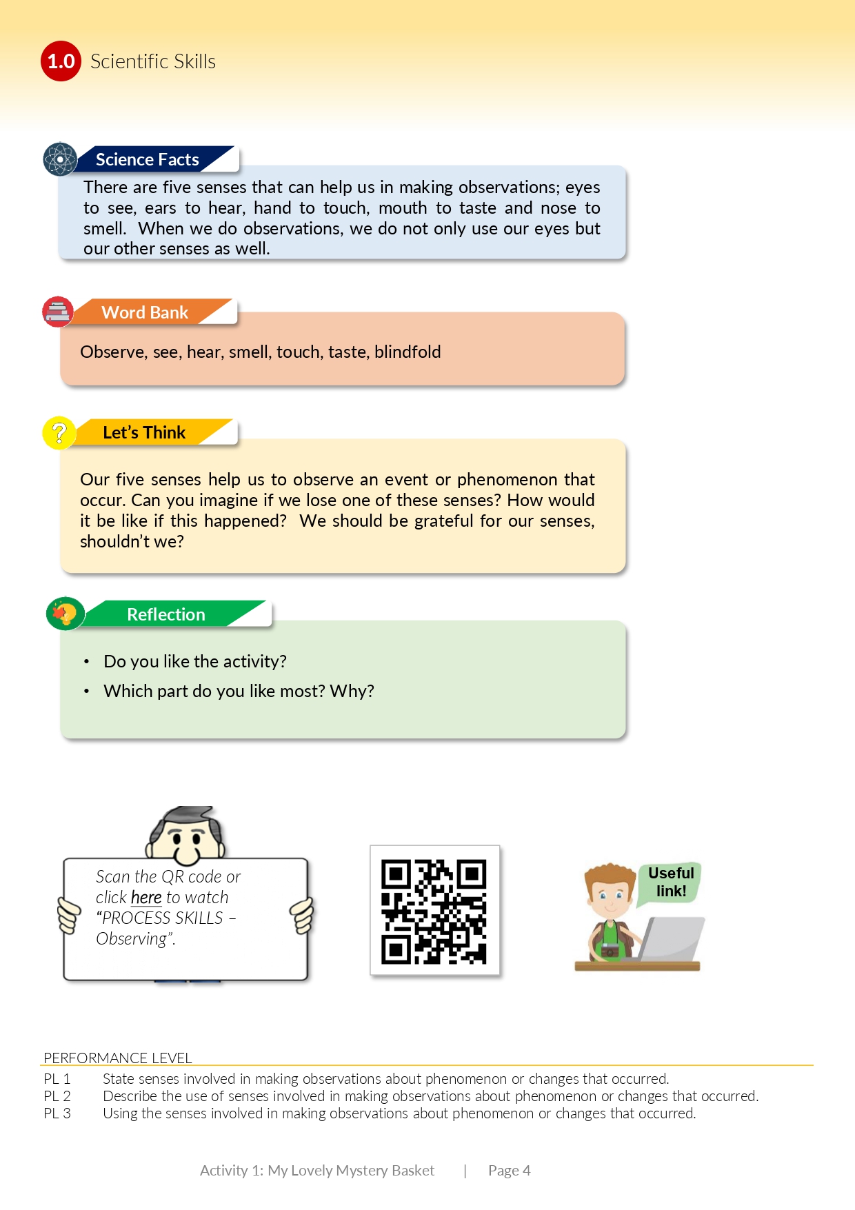 Science Student Activity Book Year 3A » SPARKS Education PLT