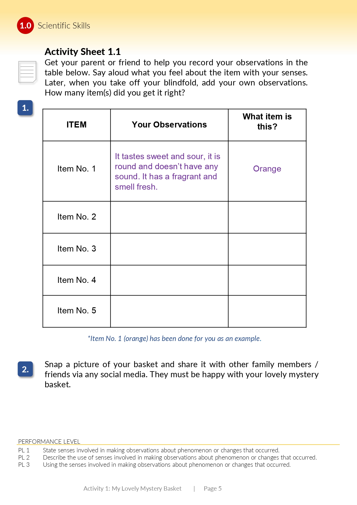 Science Student Activity Book Year 3A » SPARKS Education PLT