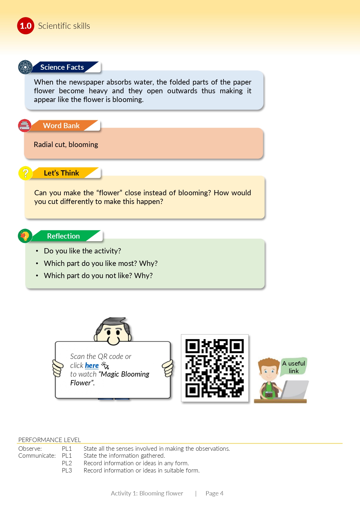 Science Student Activity Book Year 2A » SPARKS Education PLT